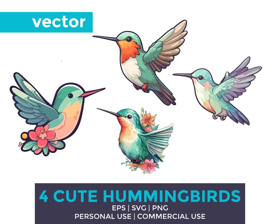 Hummingbird Svg Bundle Hummingbird Svg Cute Birds Svg Hummingbird ...
