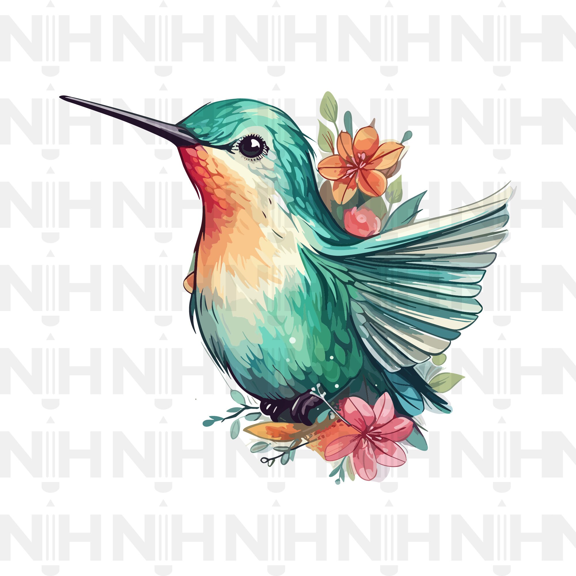 Hummingbird Svg Bundle Hummingbird Svg Cute Birds Svg Hummingbird ...