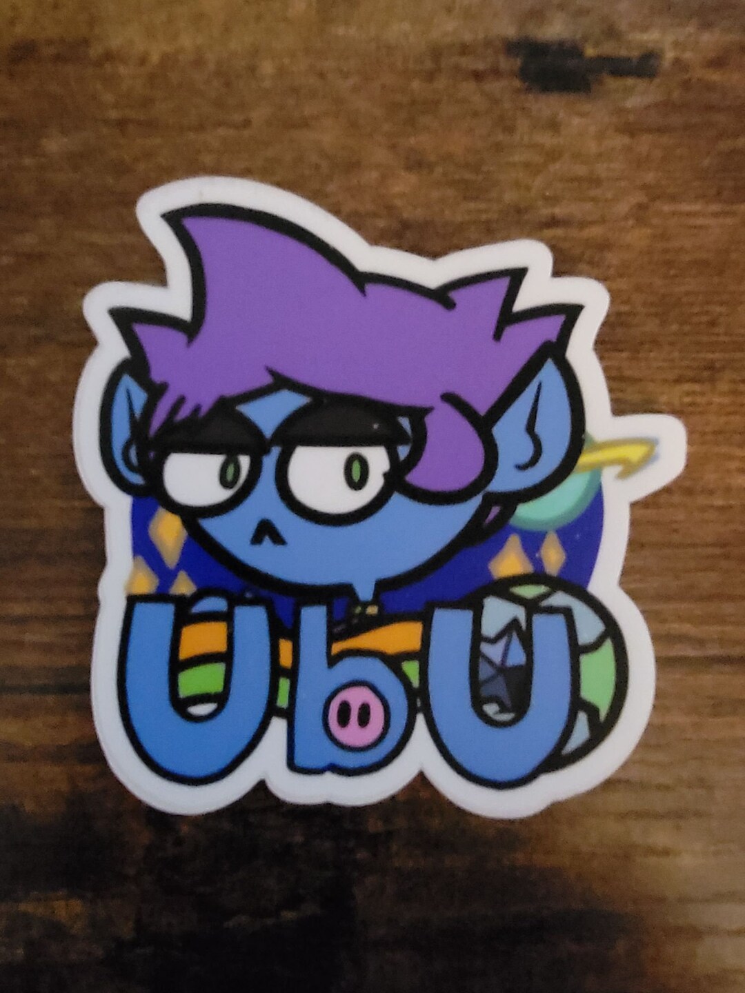 Ubu Logo Sticker - Etsy