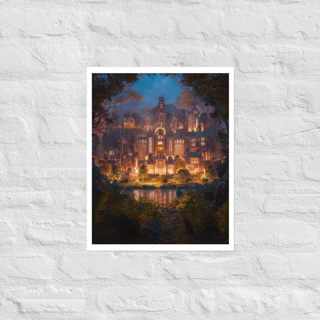 Halcyon Art Print Poster - Etsy