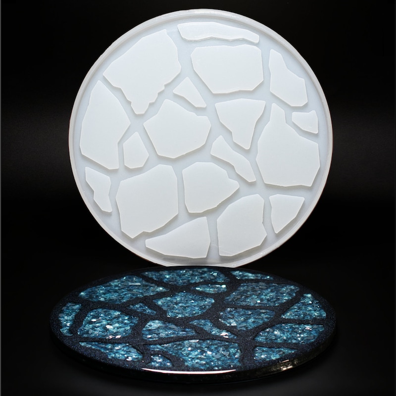 Geode Resin Tray - Etsy