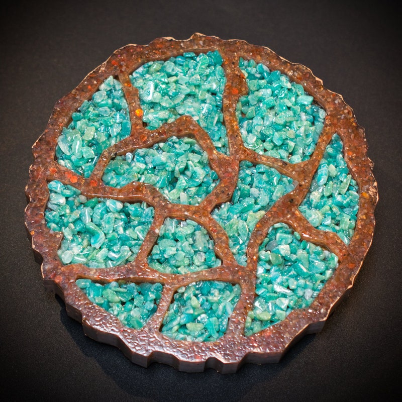 Agate Coaster - Etsy