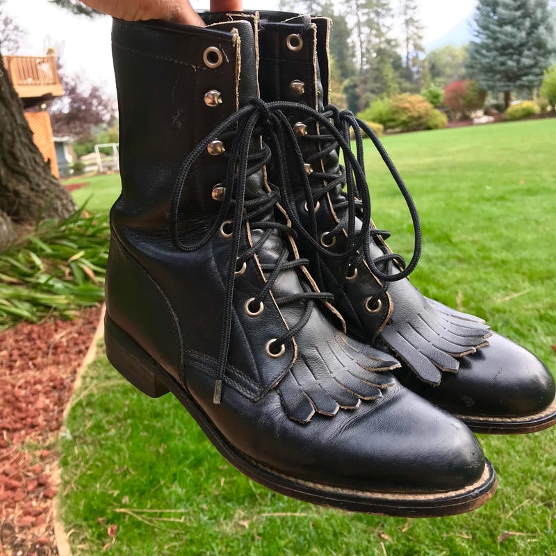 Kiltie Boots - Etsy