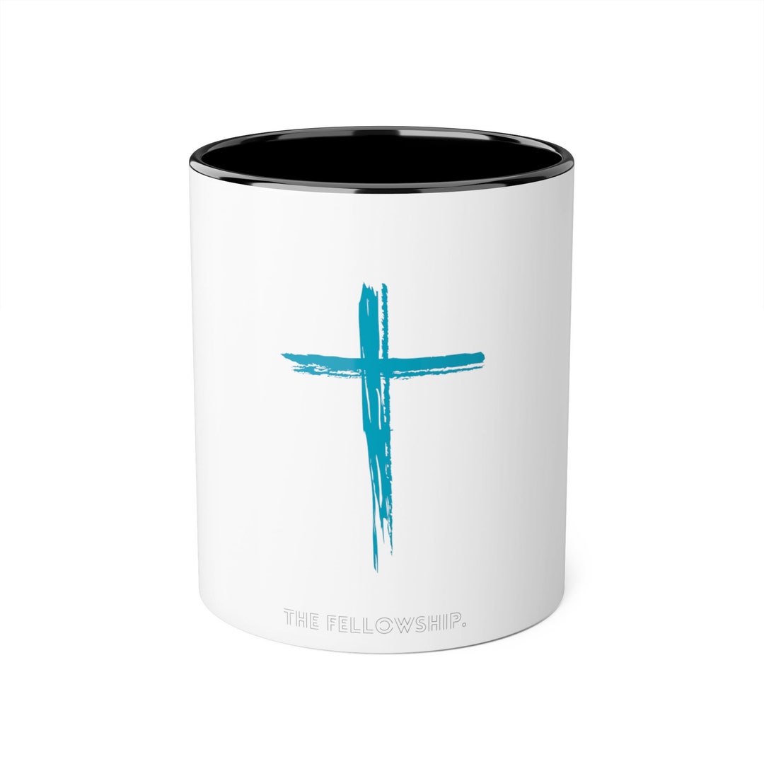Christian Cross: Faith Symbol Coffee and Team Mug 11oz. Inspirational ...