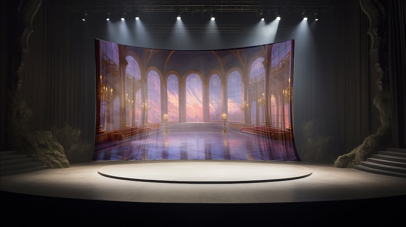 The Grand Ballroom Digital Backdrop Used for Theatre Projections - Etsy