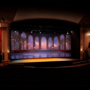 The Grand Ballroom Digital Backdrop Used for Theatre Projections - Etsy