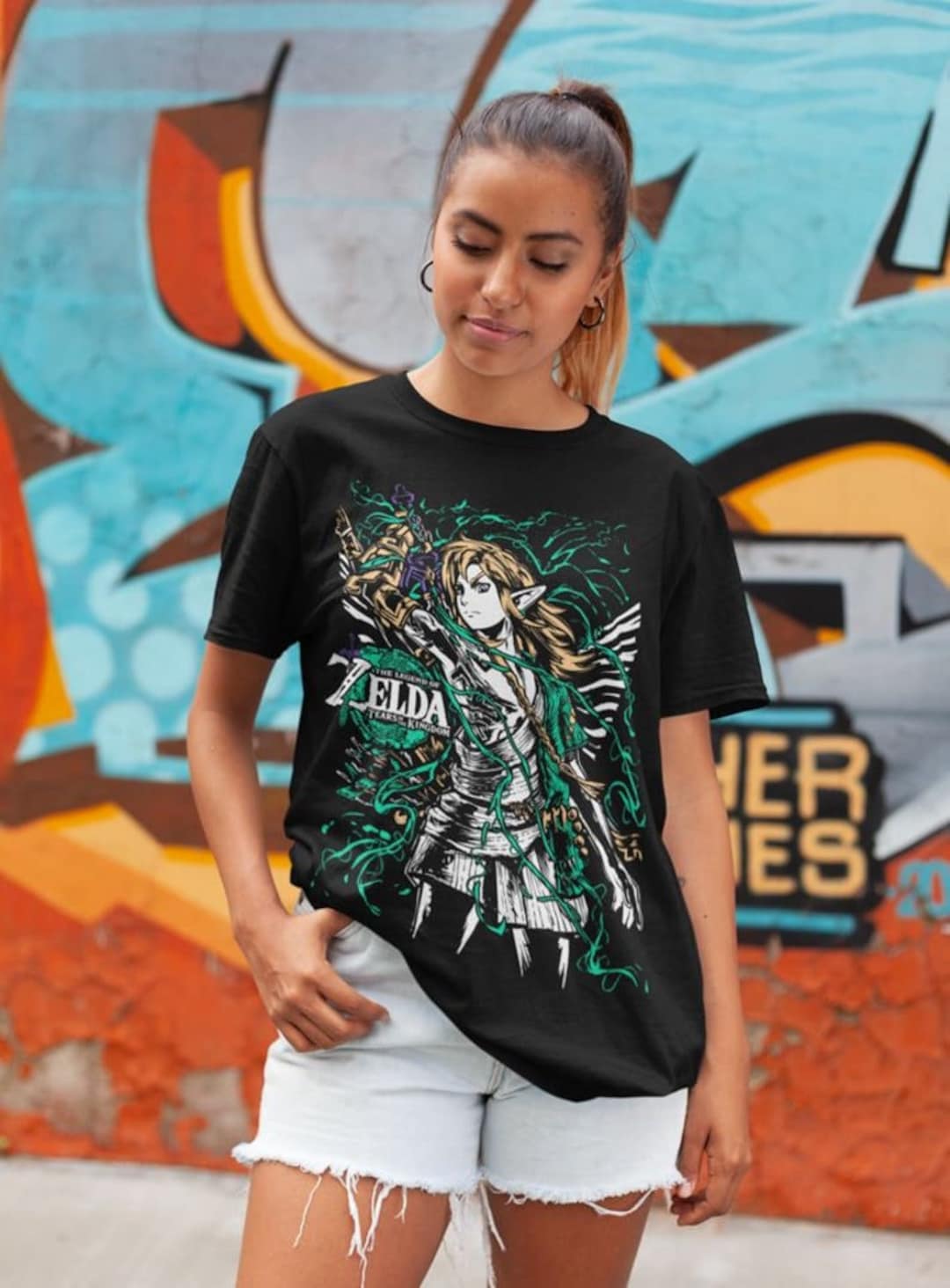 Legend of Zelda Link Shirt Zelda Shirt Zelda Gift Triforce Tshirt ...