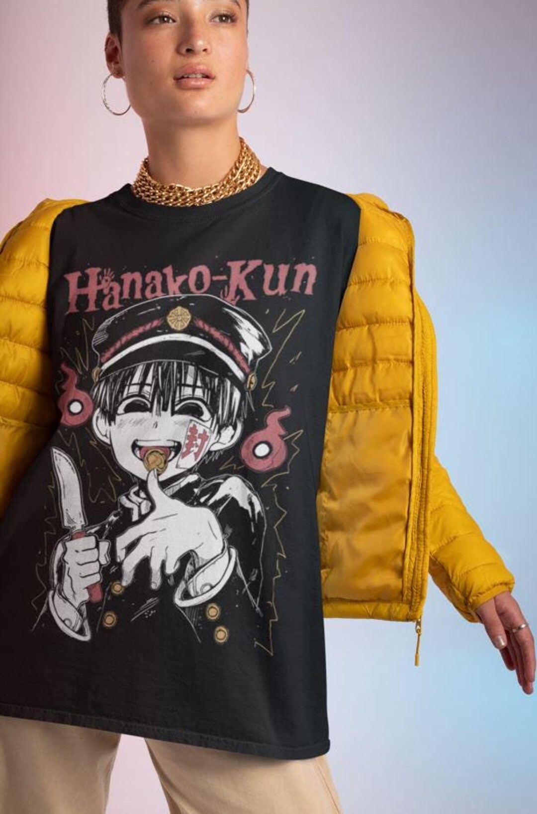 Unisex, Hanako Kun Yashiro Nene Manga Shirt -toilet Bound Hanako Kun ...