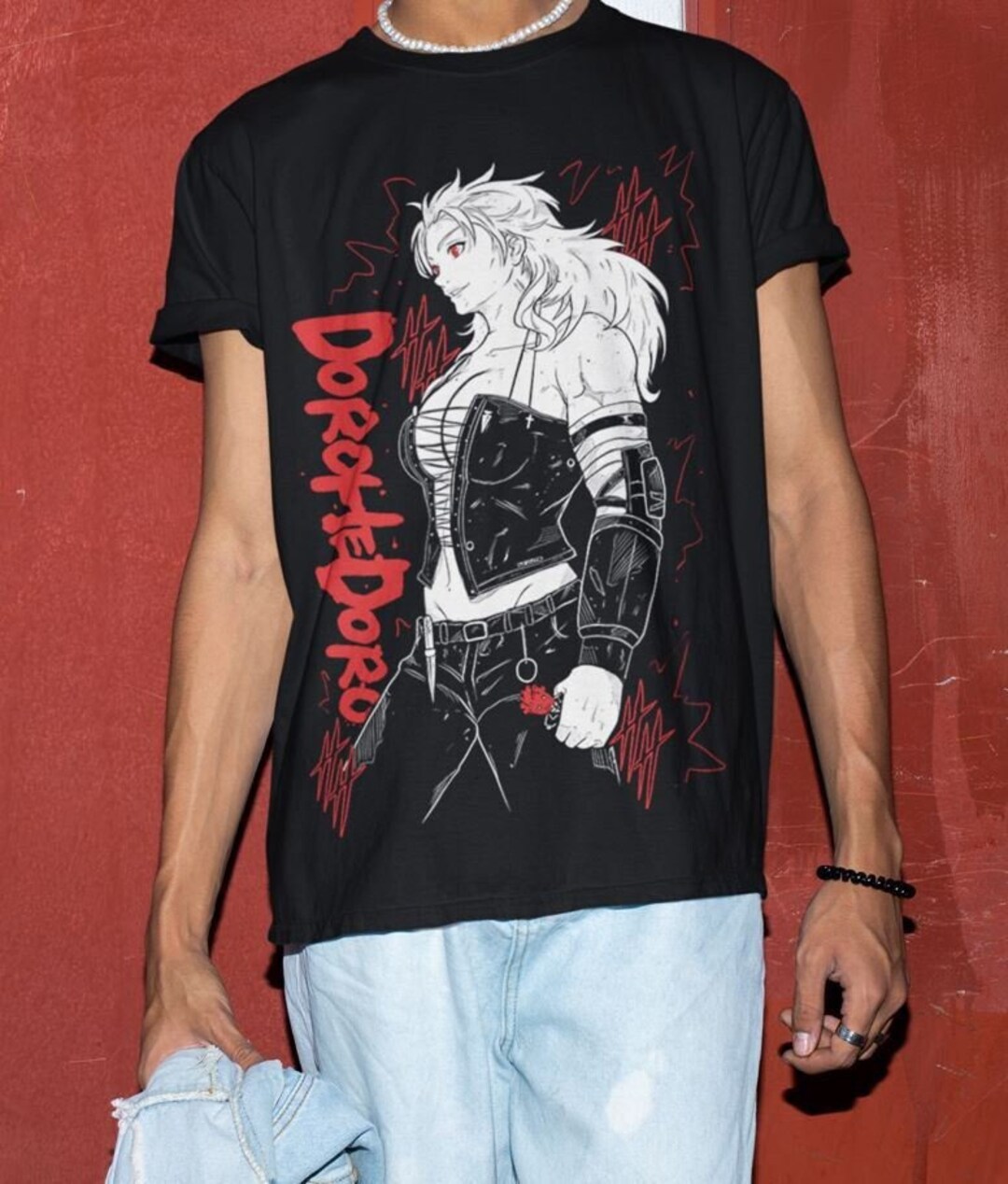 Unisex Dorohedoro Noi Anime T-shirt, Nikaido Kaiman Manga Shirt - Etsy