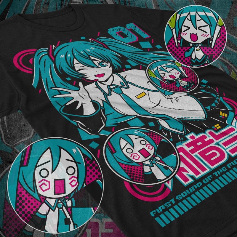 Hatsune Miku Shirt - Etsy
