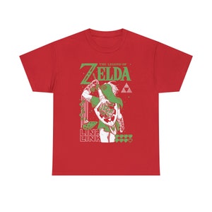 Legend of Zelda Link Shirt Zelda Shirt Zelda Gift Triforce Tshirt ...