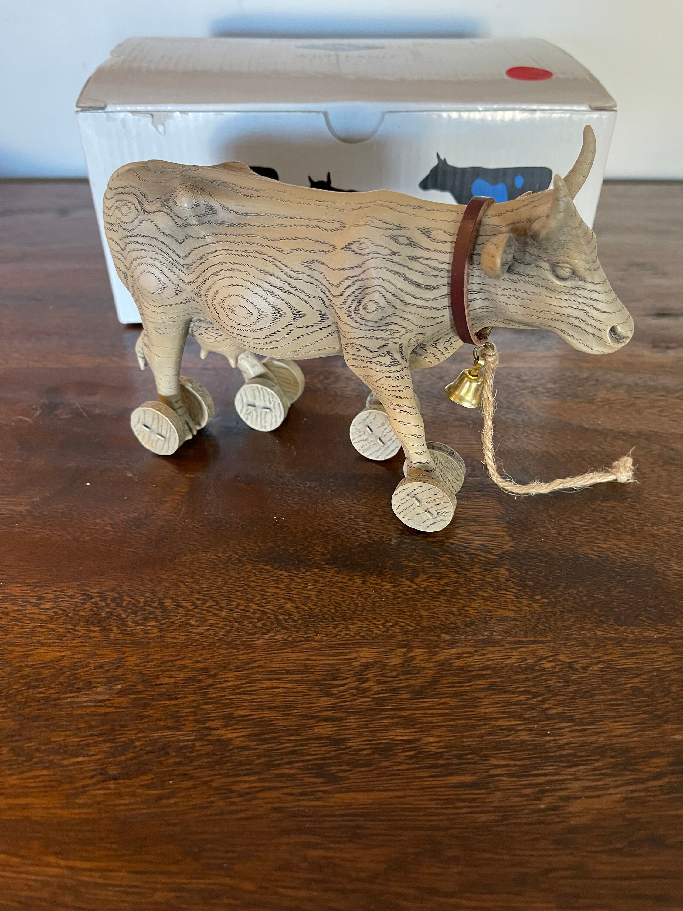 Cow Parade Cow Pull Toy Figurine - Etsy