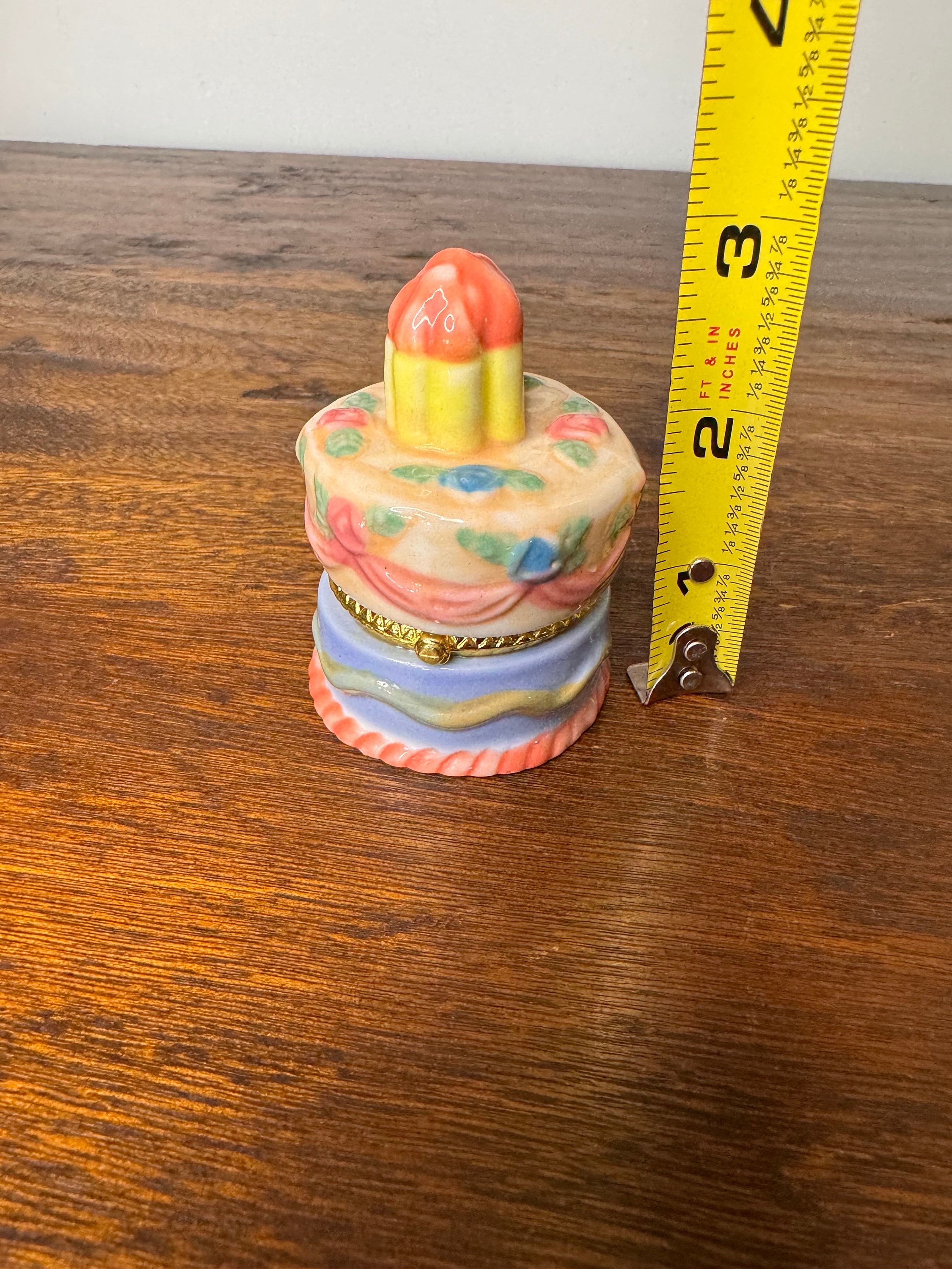 Mini Birthday Cake Trinket Box - Etsy