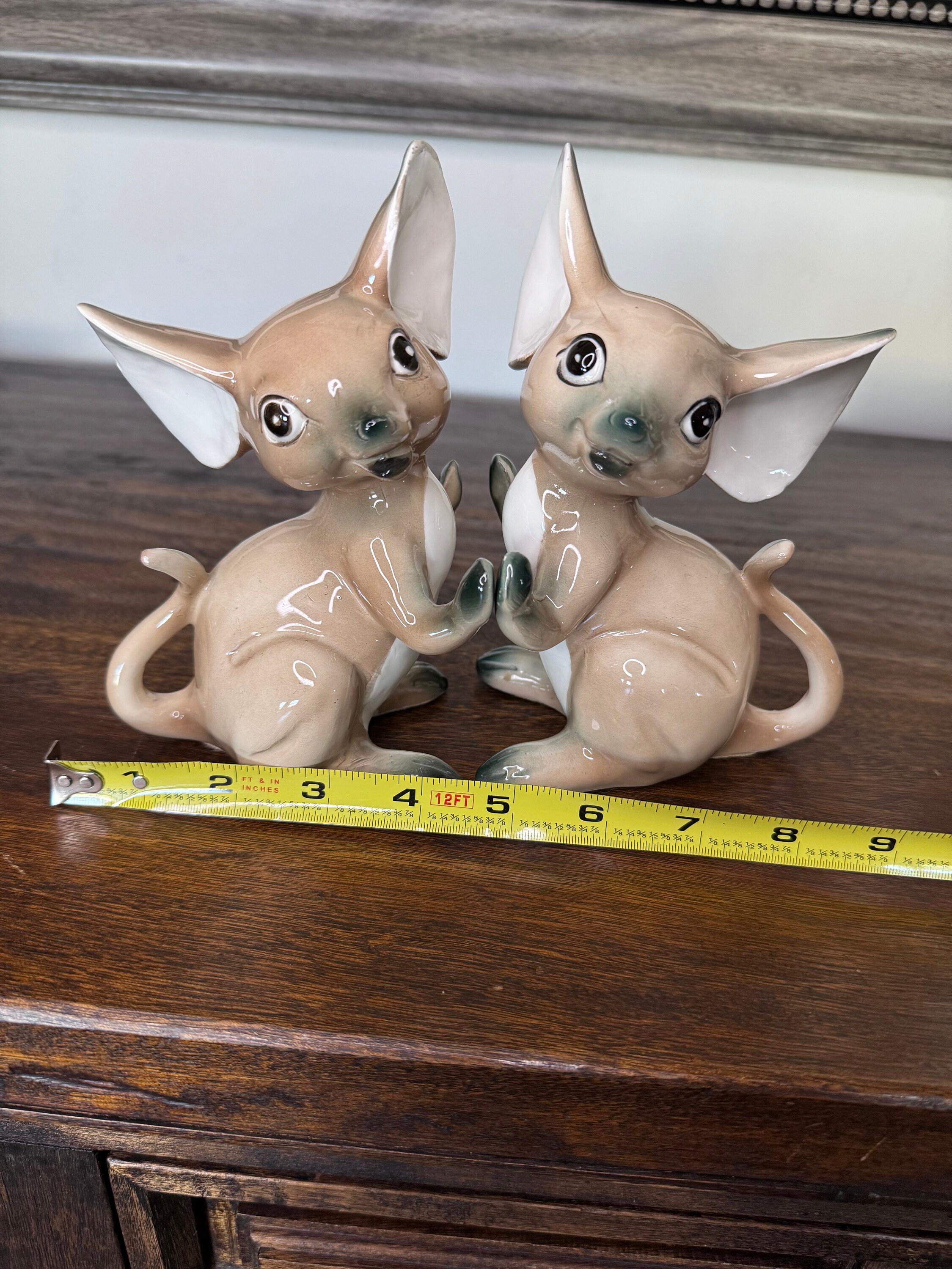 Adorable Vintage Weighted Porcelain Mice Bookends - Etsy