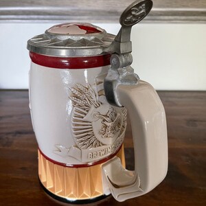 Anheuser-busch Lidded Stein - Etsy