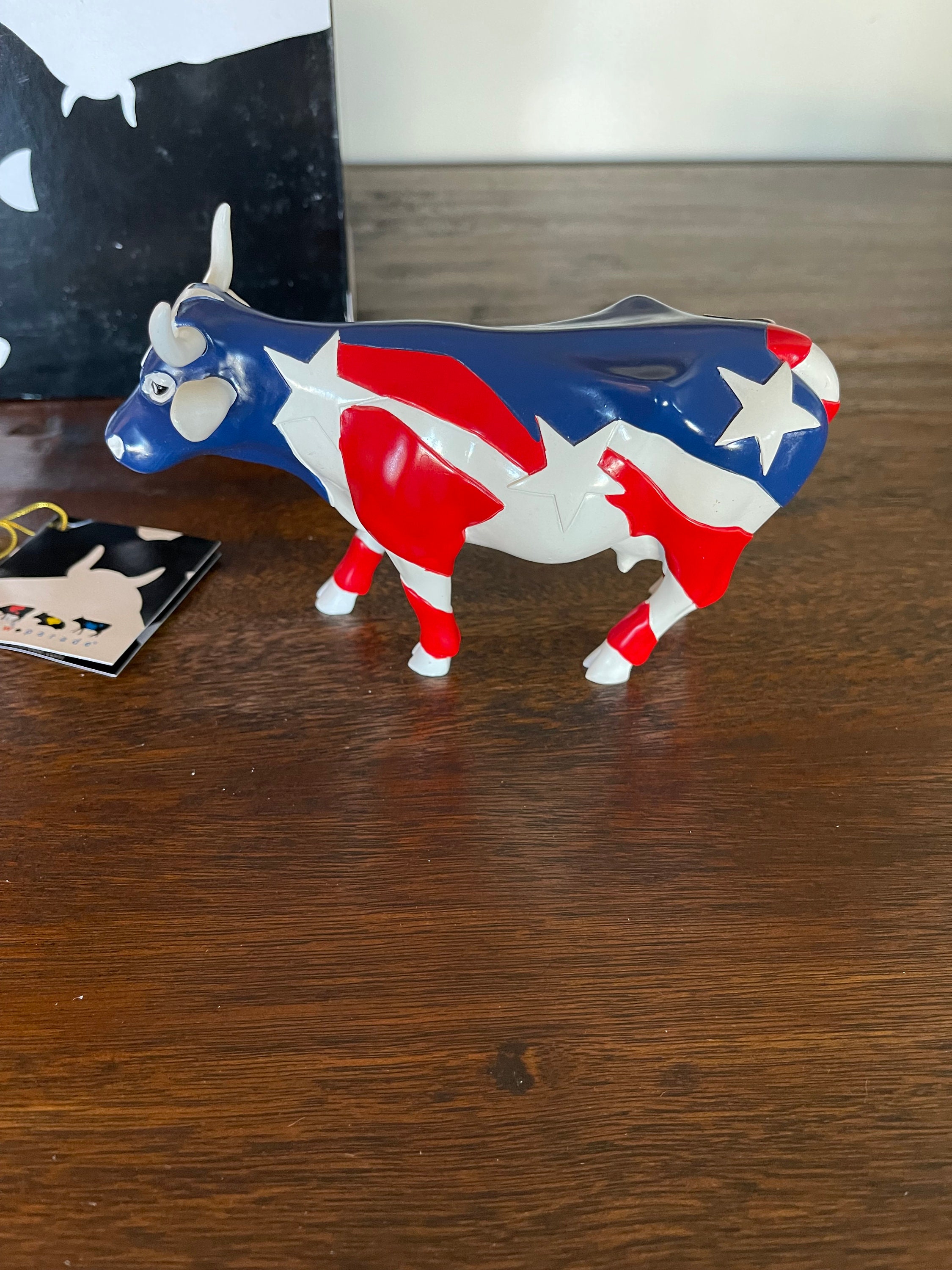 Cow Parade Americow Figurine - Etsy