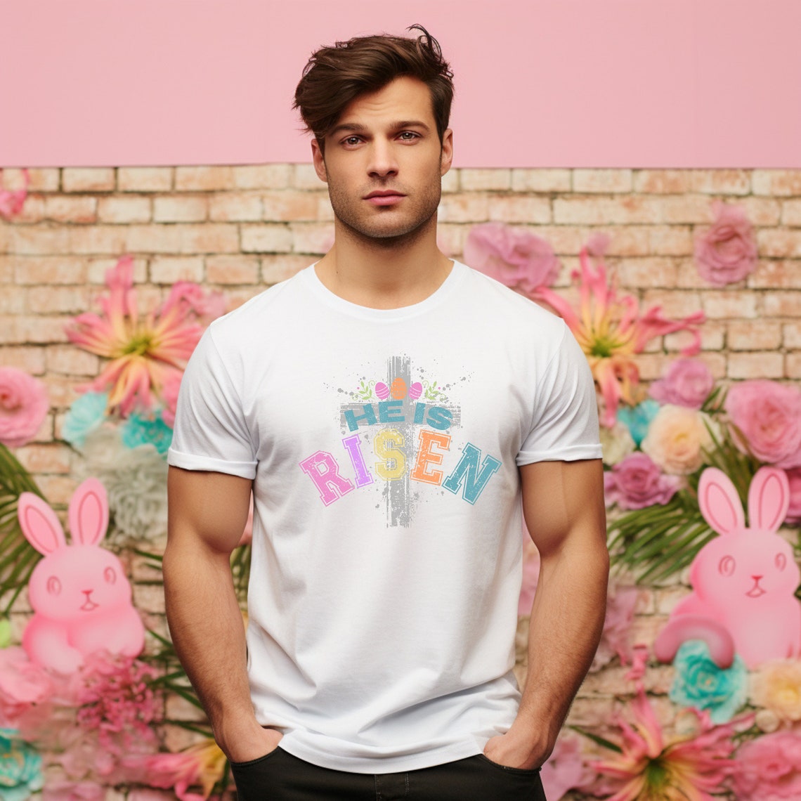 He is Risen, PNG and SVG, Christ Has Risen, Easter, Christ Art, He is ...