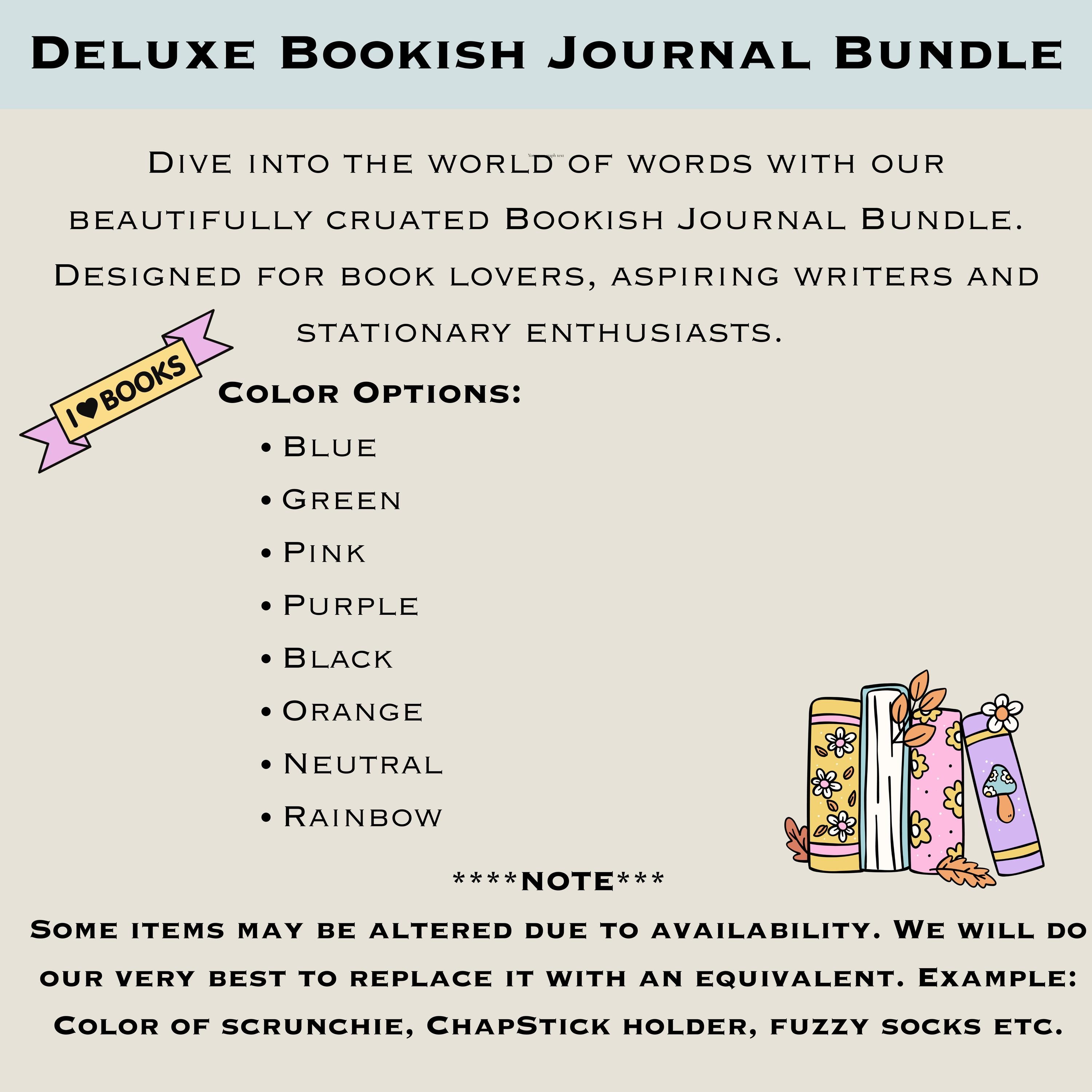 Mega Journal Bundle, Journal Bundle, Bookish Journal Bundle, Journaling ...