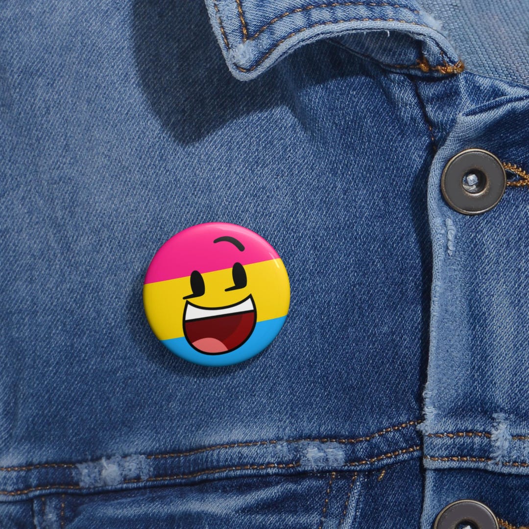Pansexual / Pan BFDI FACE Pride Pin Button - Etsy