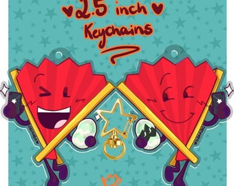 TACO Inanimate Insanity Acrylic Keychain - Object Shows - Etsy