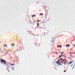 Chibi Stars Clipart Bundle - Kawaii Popstars, Idols - 15 Transparent ...