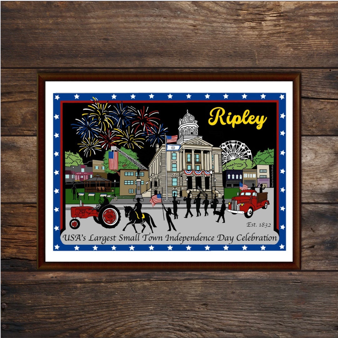 Ripley, WV Poster 11 in by 17 in Poster, Wall Art - Etsy
