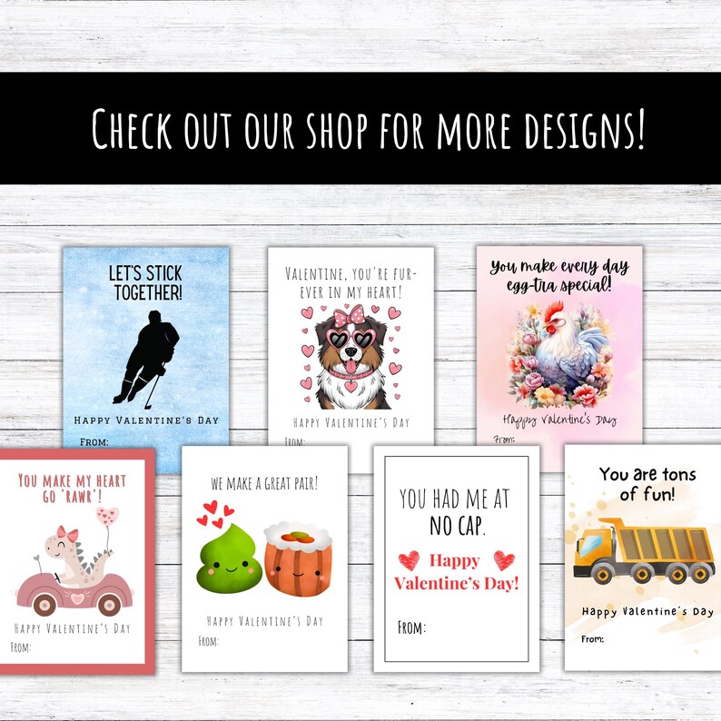 Custom Printable Cat Valentines Day Card, Funny Pun Valentine Cards for ...