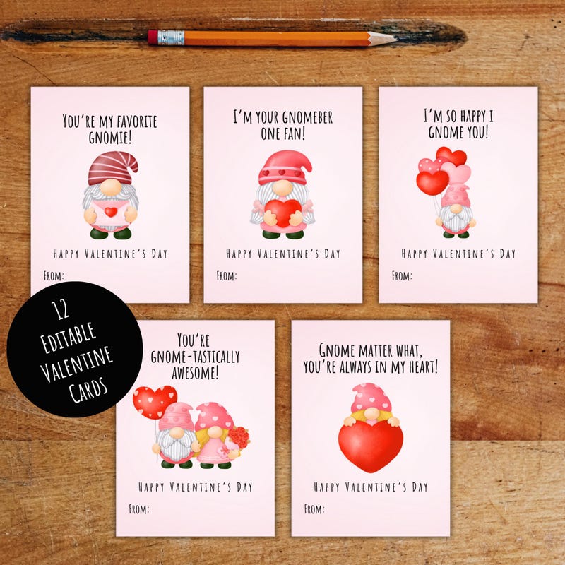 Valentine Gnome Pun - Etsy