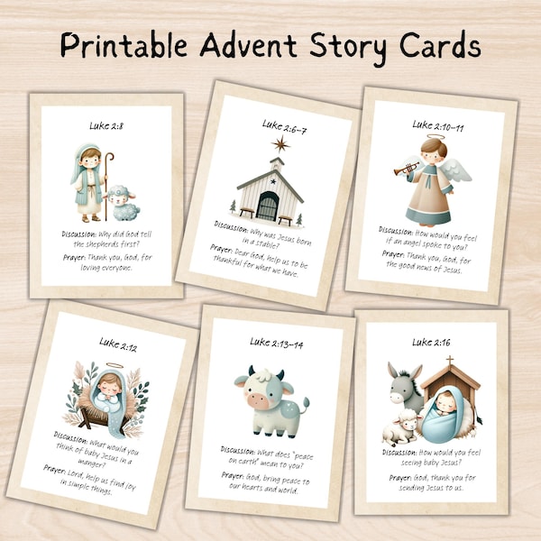 Devotional Christmas Cards - Etsy