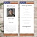 Veteran Funeral Program Template, Printable Funeral Template American ...