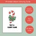 Printable Advent Activity Cards for Kids, Christmas Bucket List ...