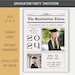Newspaper Graduation Announcement, Graduation Invitation Template ...