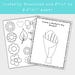 Printable Mother's Day Coloring Craft for Kids, Mothers Day Activity ...
