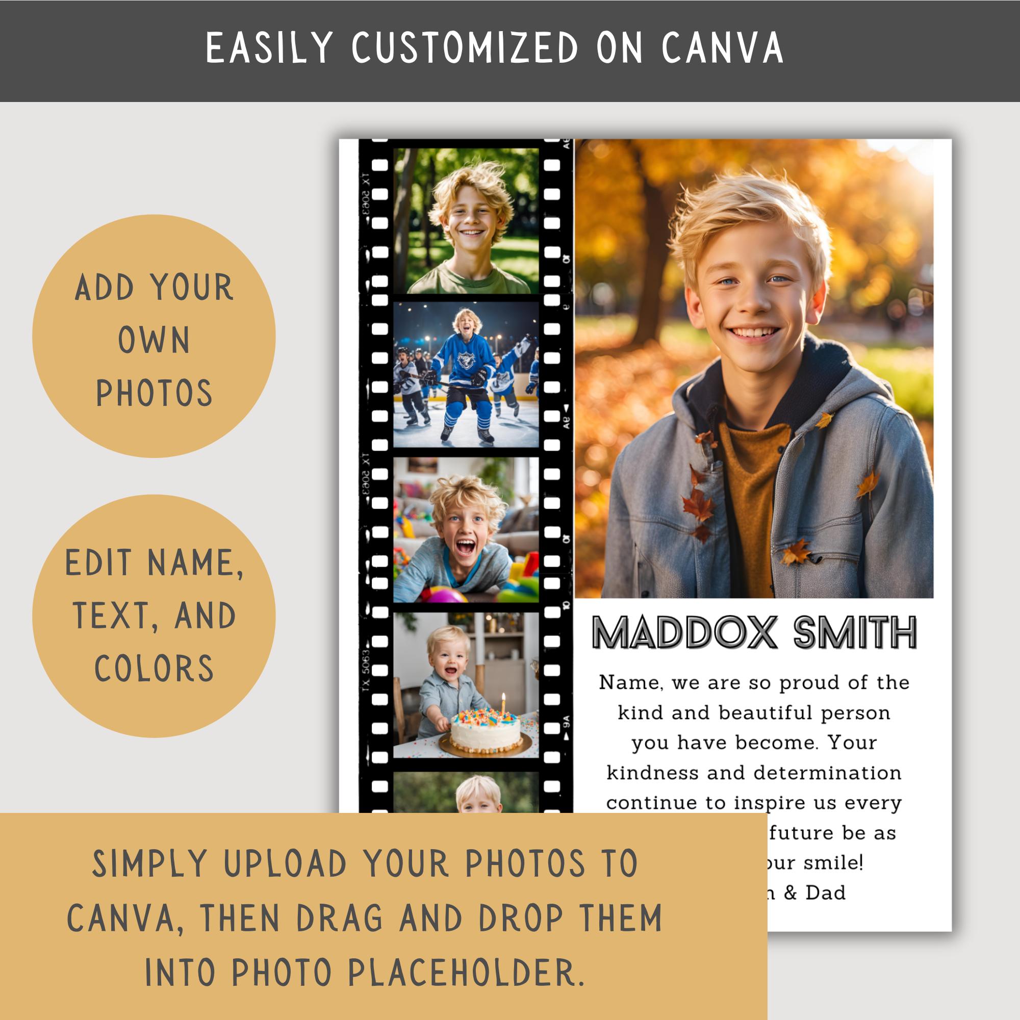 Yearbook Ad Template Bundle: Elementary & Middle School Tribute ...