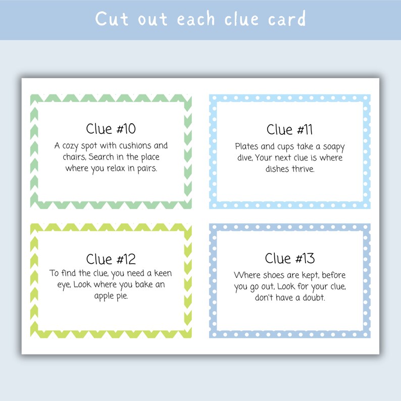 Easter Scavenger Hunt Clues: Printable Easter Bunny Letter (PDF) - Etsy