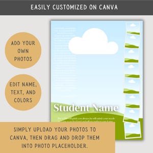 High School Senior Yearbook Ad Template, Editable Full Page Yearbook Ad ...