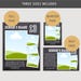 High School Senior Yearbook Ad Football Template, Full Page Yearbook Ad ...