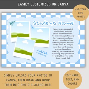 Half Page Yearbook Ad Template Canva, Elementary School Yearbook Ad ...
