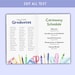 Preschool Graduation Program Template, Printable Graduation Program for ...