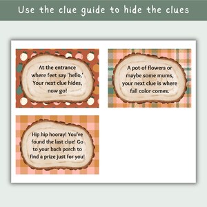 Thanksgiving Scavenger Hunt for Kids, Fall Outdoor Treasure Hunt ...