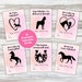 Printable Horse Valentines Day Cards for Kids, Horse Themed School ...