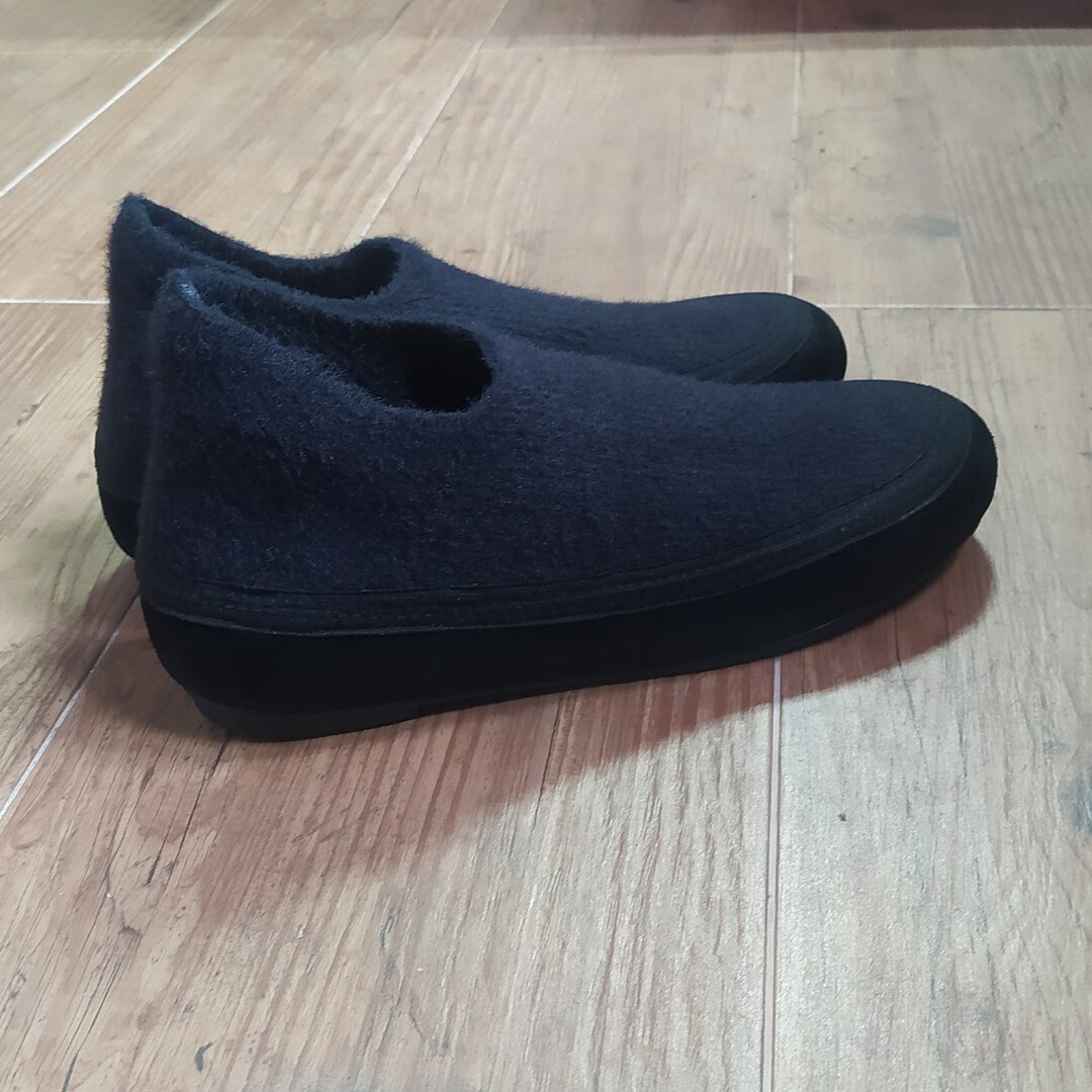 Grosgrain and Suede-trimmed Slip-on Wool Flats Loafers Slippers for ...