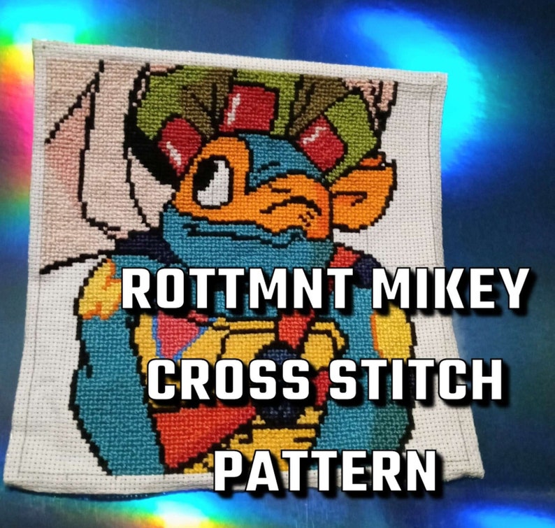 Michelangelo Cross Stitch Pattern - Etsy
