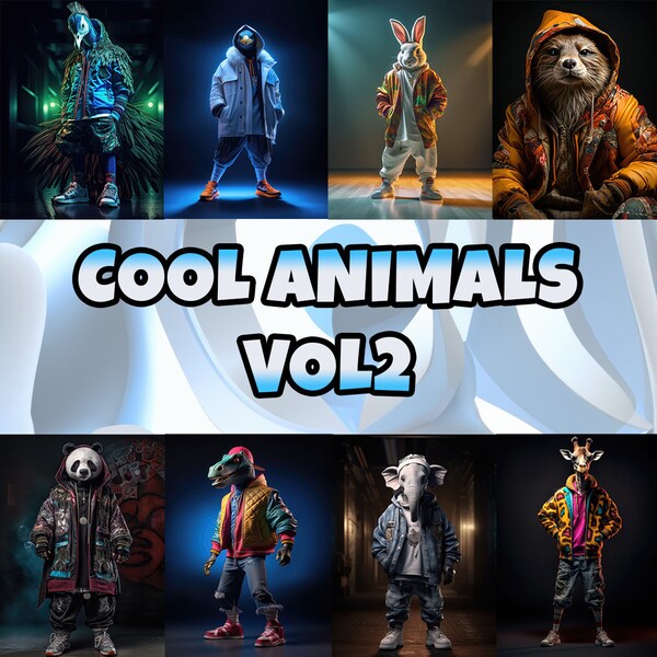 Funny Animal Prints - Etsy