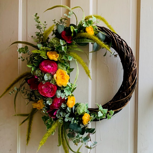 Willow Wreath - Etsy