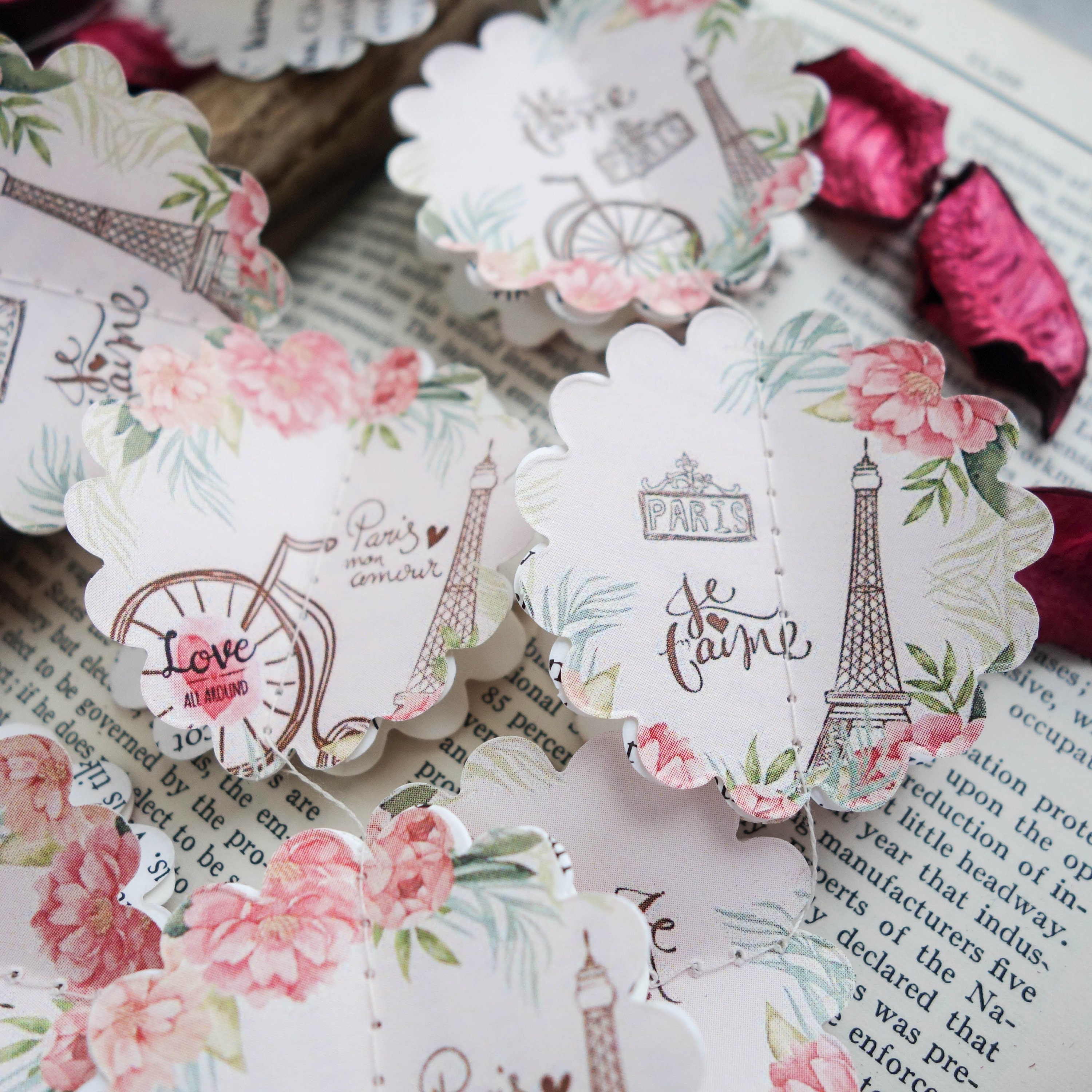 Parisian Decor, Parisian Garland, Parisian Party Decor, Parisian Party ...