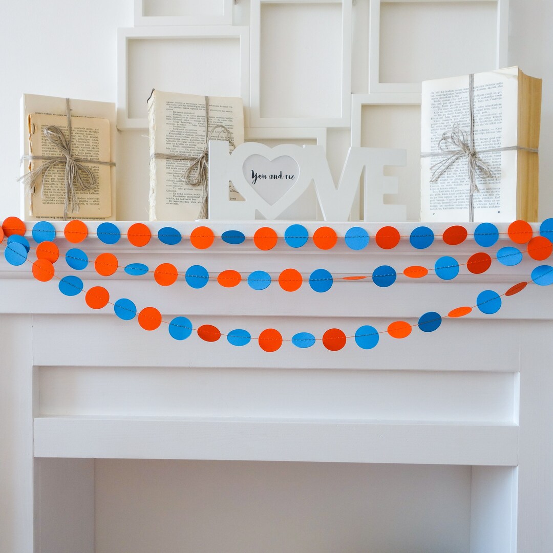 Blue Birthday Decorations, Blue Baby Shower Decorations, Blue Nursery ...