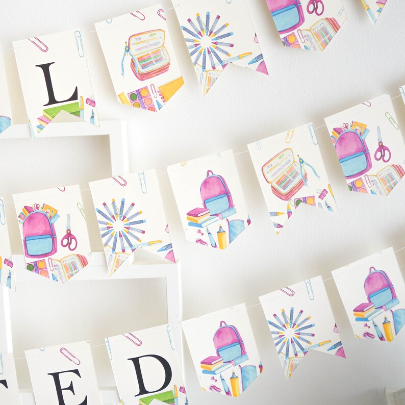 Back to School Sign, Back to School Gift, Back to School Decorations ...