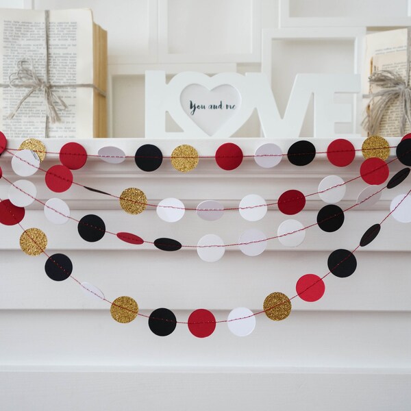Glitter Garland - Etsy