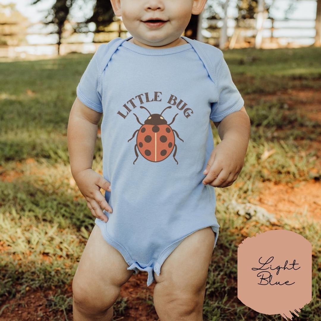Retro Little Bug Baby Onesie®, Ladybug Newborn Outfit, Cute Insect ...